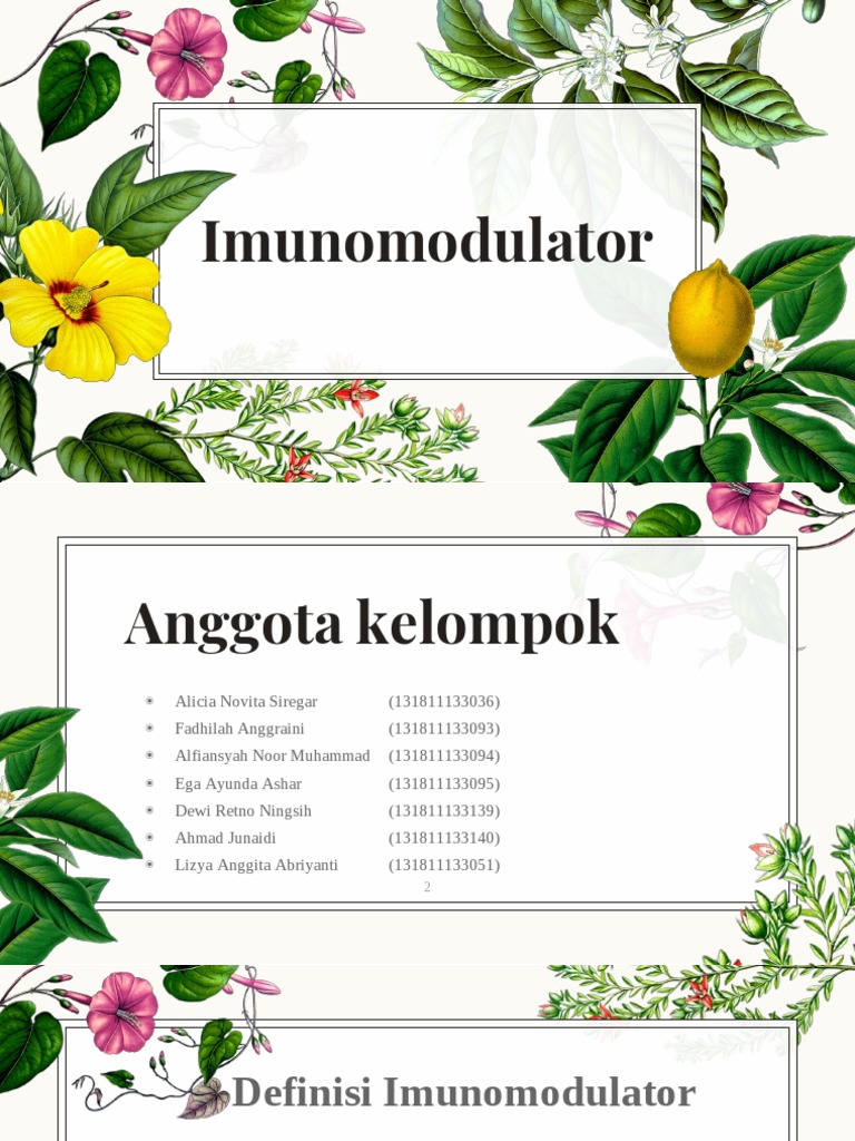 IMUNOMODULATOR | PDF