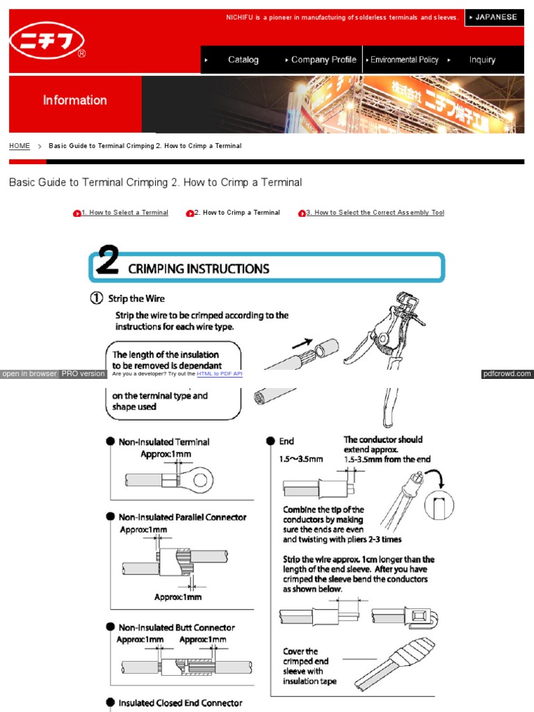 Crimping Guide 2-3 PDF | PDF