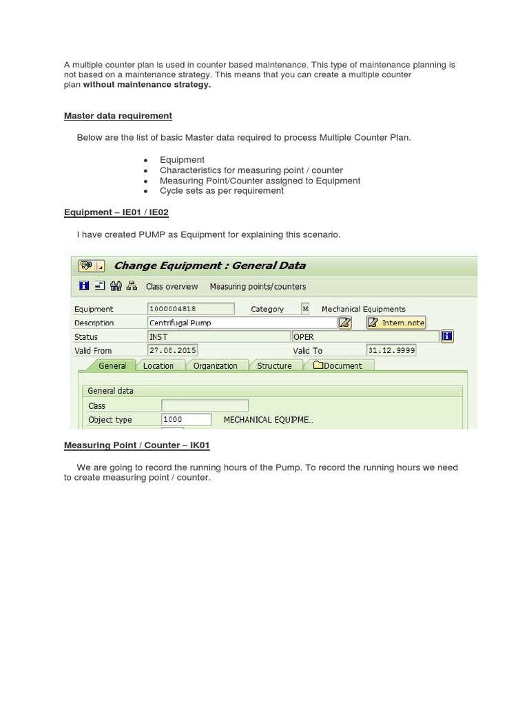 A Multiple Counter Plan Is Used in Counter Based | PDF | Areas Of ...