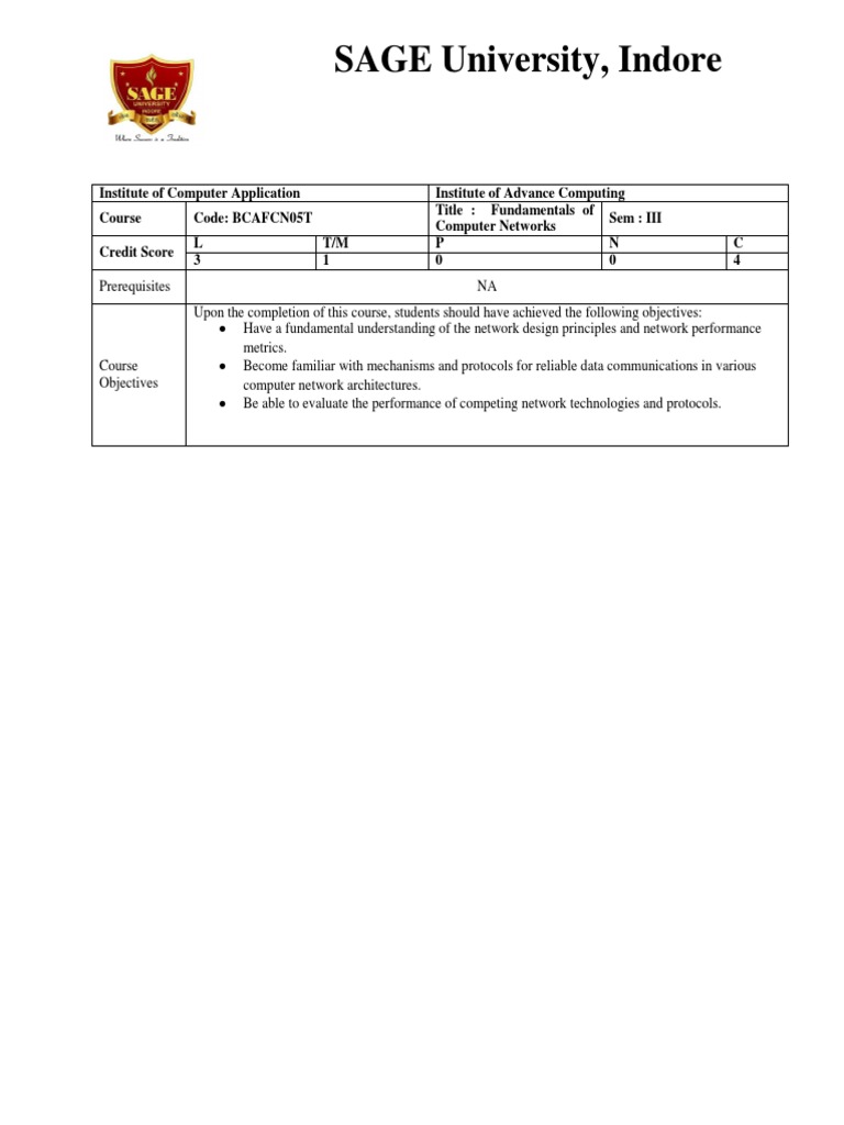 3.fundamentals of Computer Networks | PDF | Internet Protocol Suite ...
