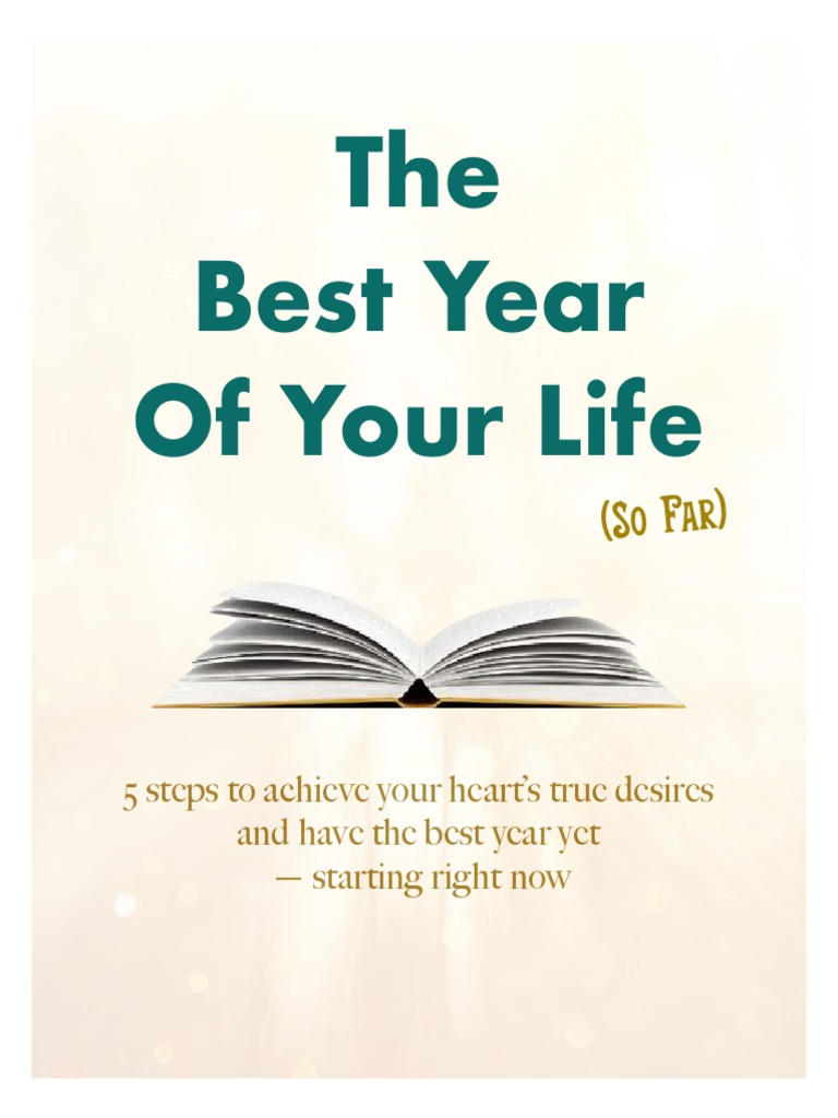 5 Steps to Your Best Year Yet | PDF | Contentment | Love