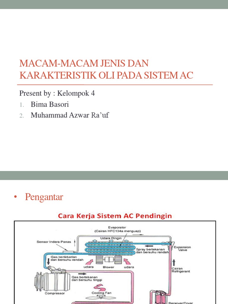 Jenis-Jenis Oil Ac Dan Karakteristiknya | PDF