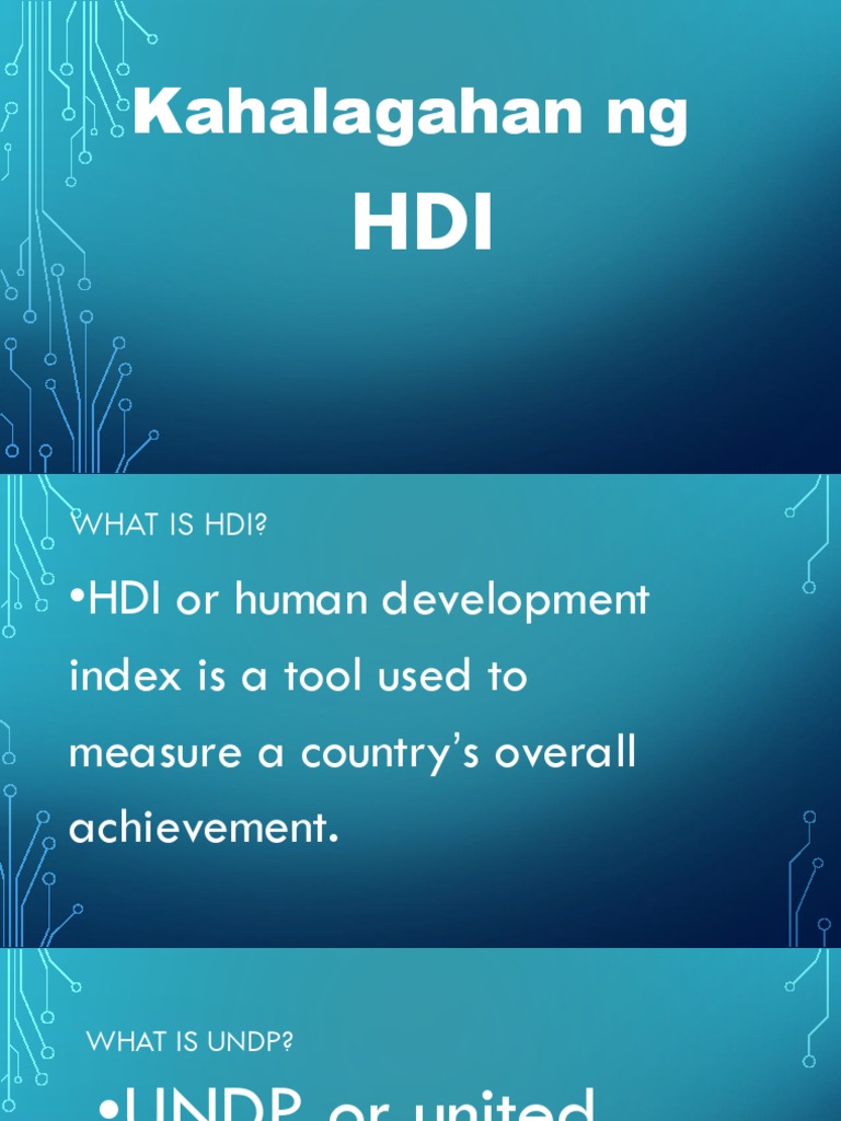 Hdi | PDF