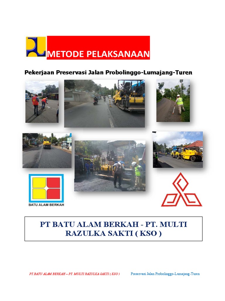 A Metode Pelaksanaan Pekerjaan Jalan - Riset