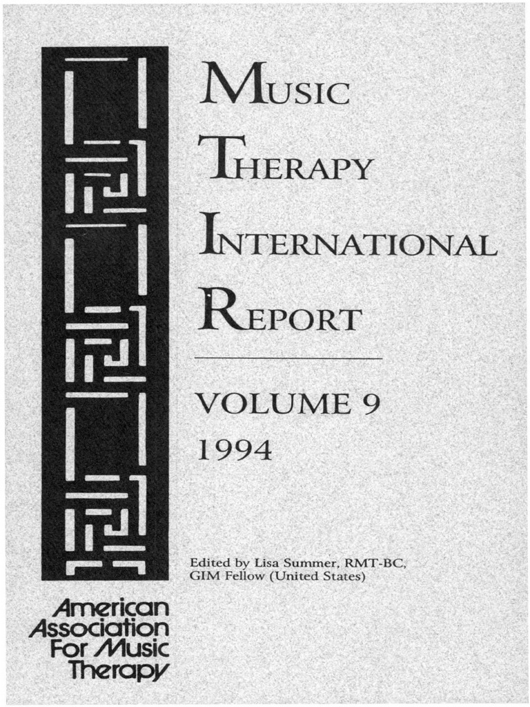 Music Therapy | PDF | Psychotherapy | Academic Degree