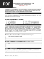 PFT Form | PDF