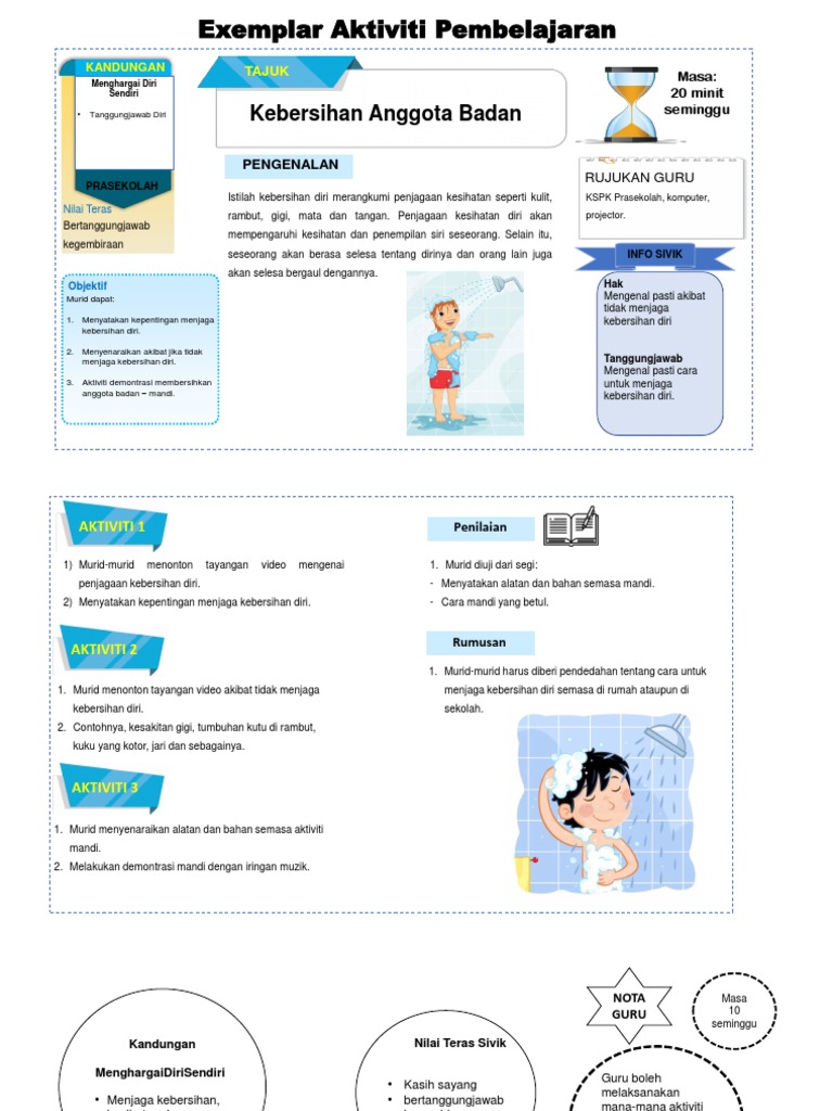 Pendidikan Sivik Prasekolah | PDF