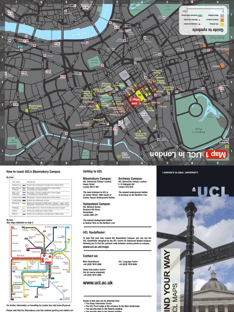 UCL UCL Tavistock Square: X Z U P N C A | PDF | Subterranea (Geography ...