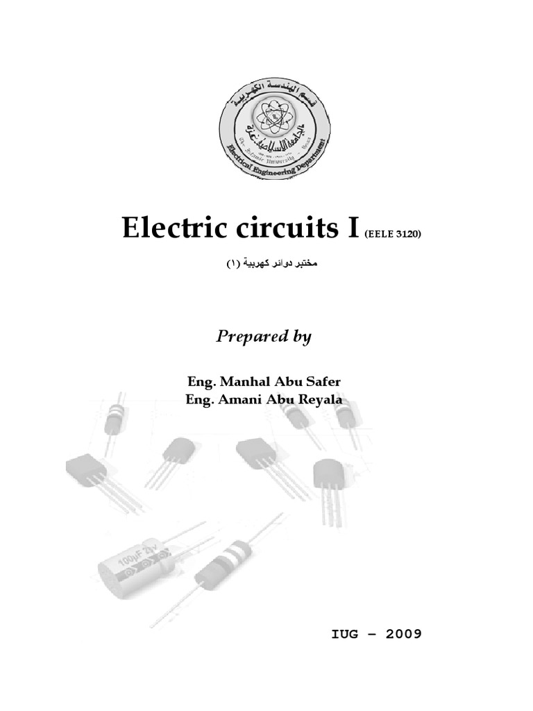Electric Circuit I Lab Manual PDF | PDF | Volt | Electrical Network