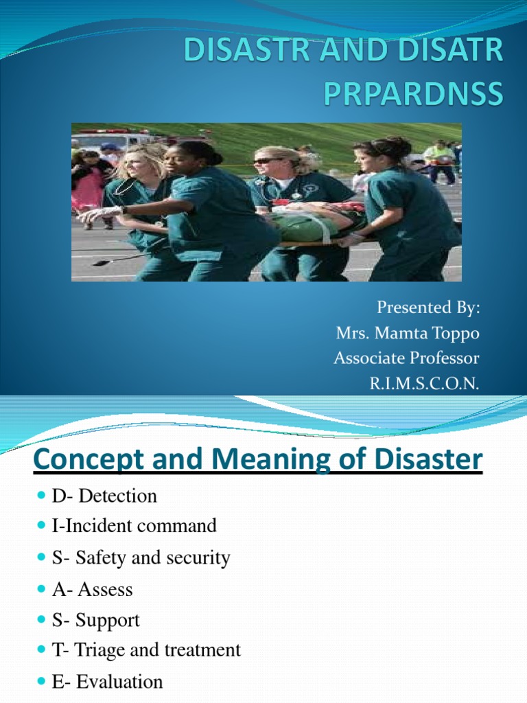 Disaster FINAL | PDF | Emergency Management | Natural Disasters