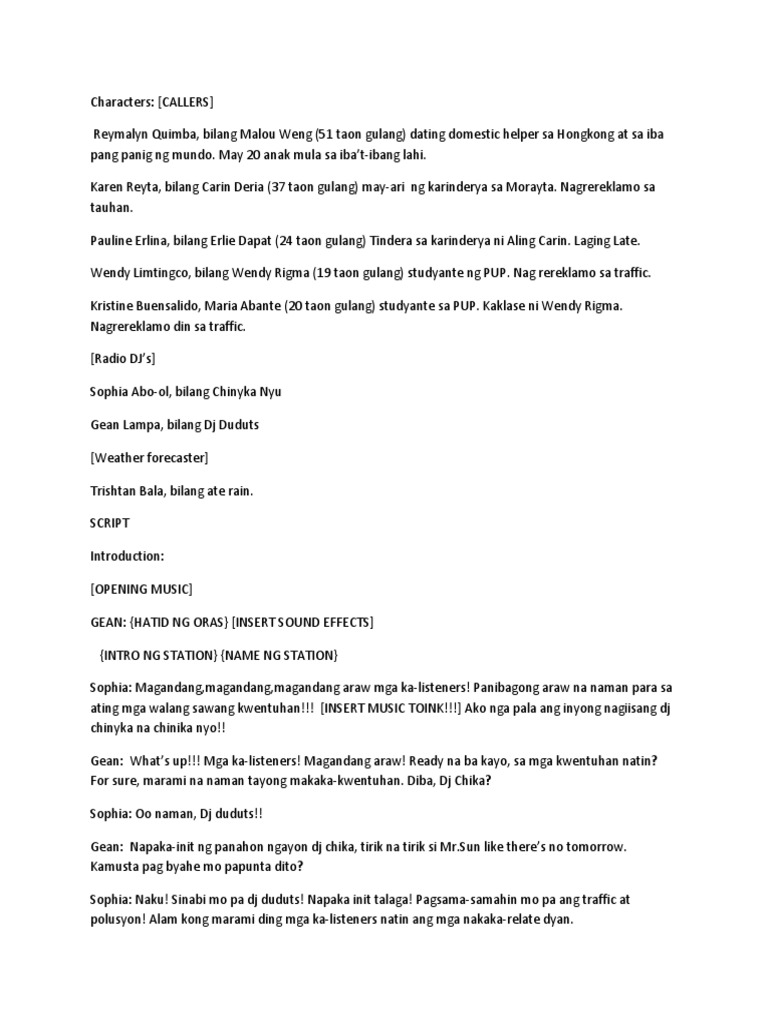 Script | PDF