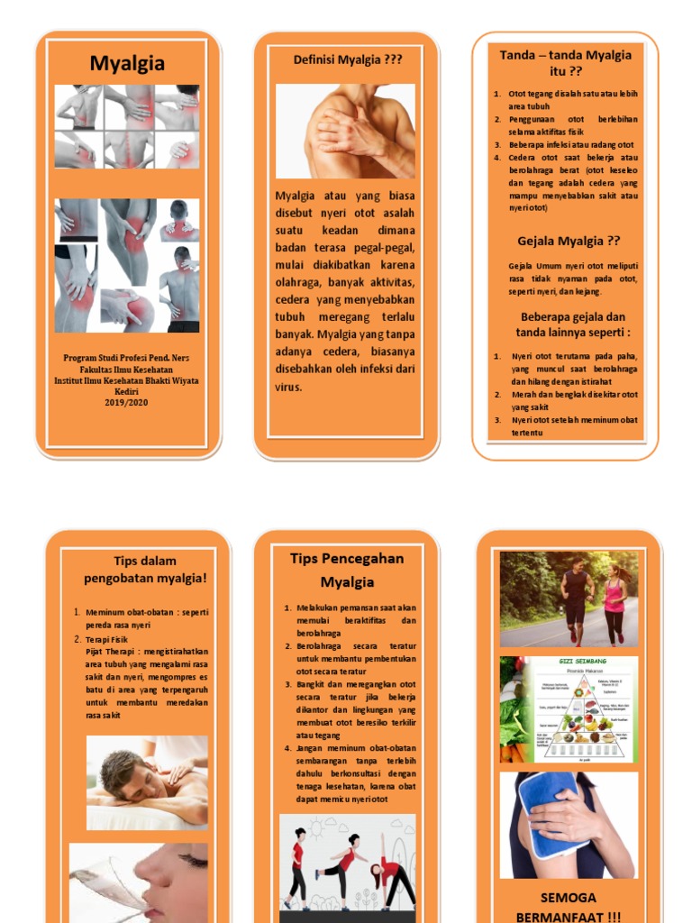 Leaflet Myalgia | PDF