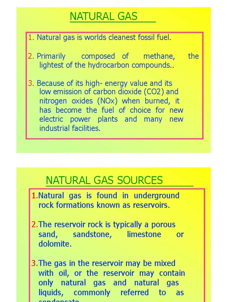 Natural Gas | PDF | Natural Gas | Natural Gas Processing