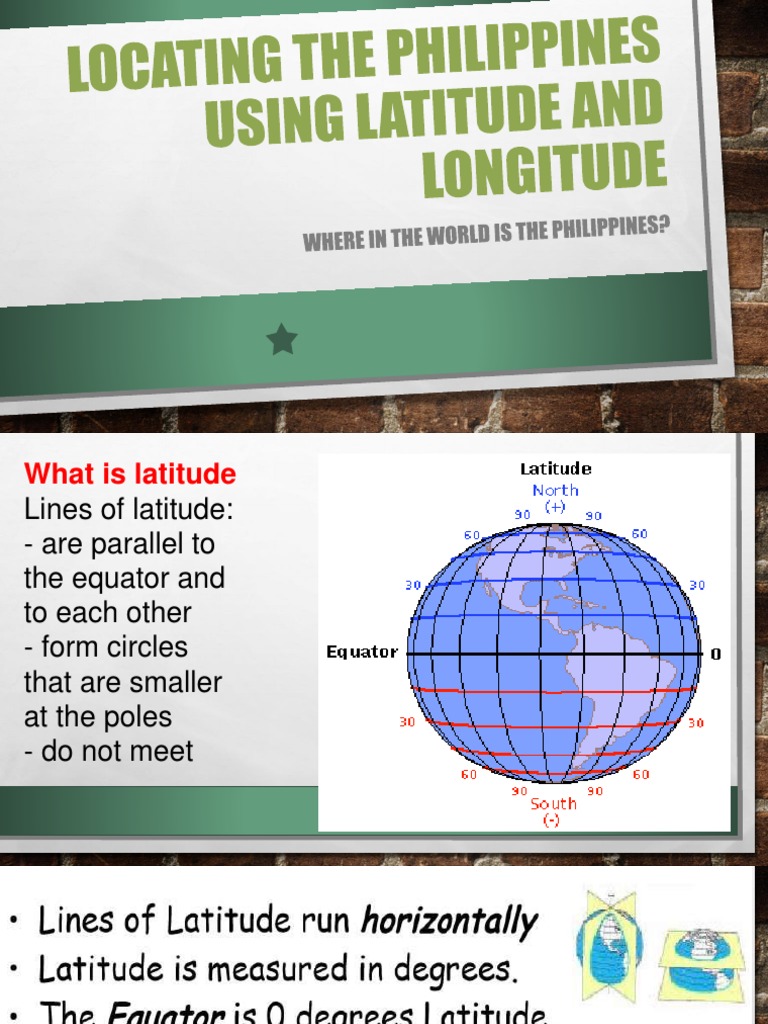 Latitude and Longitude | PDF | Longitude | Latitude