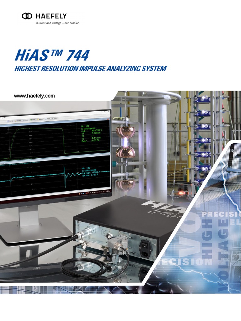 HAEFELY LL HiAS744 170821 BROCHURE | PDF | Electromagnetic Interference ...