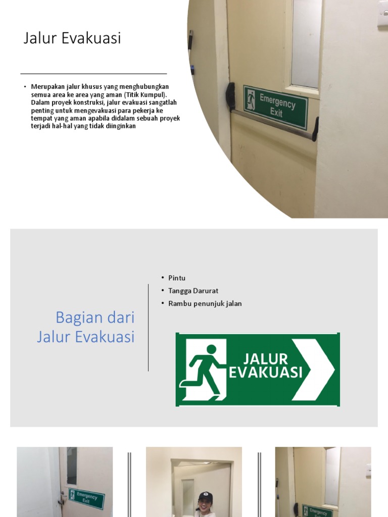 Jalur Evakuasi | PDF