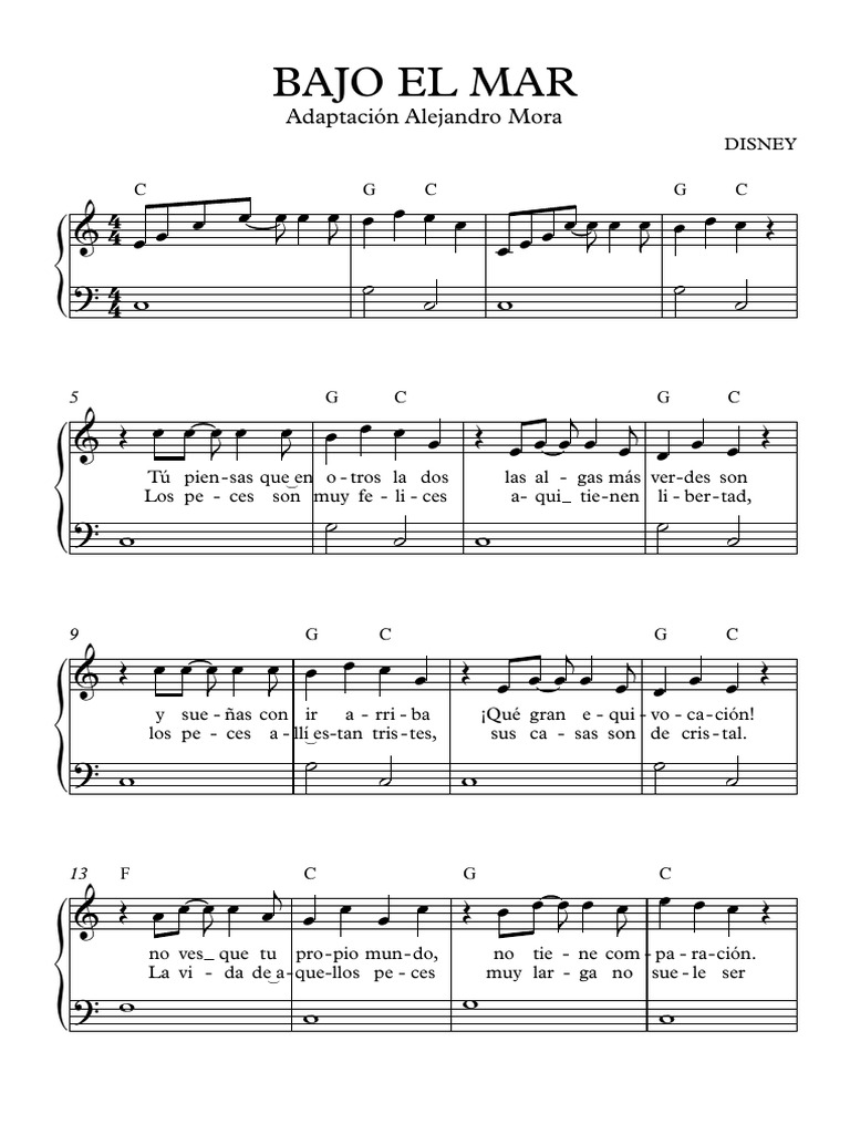 BAJO EL MAR - Partitura completa.pdf