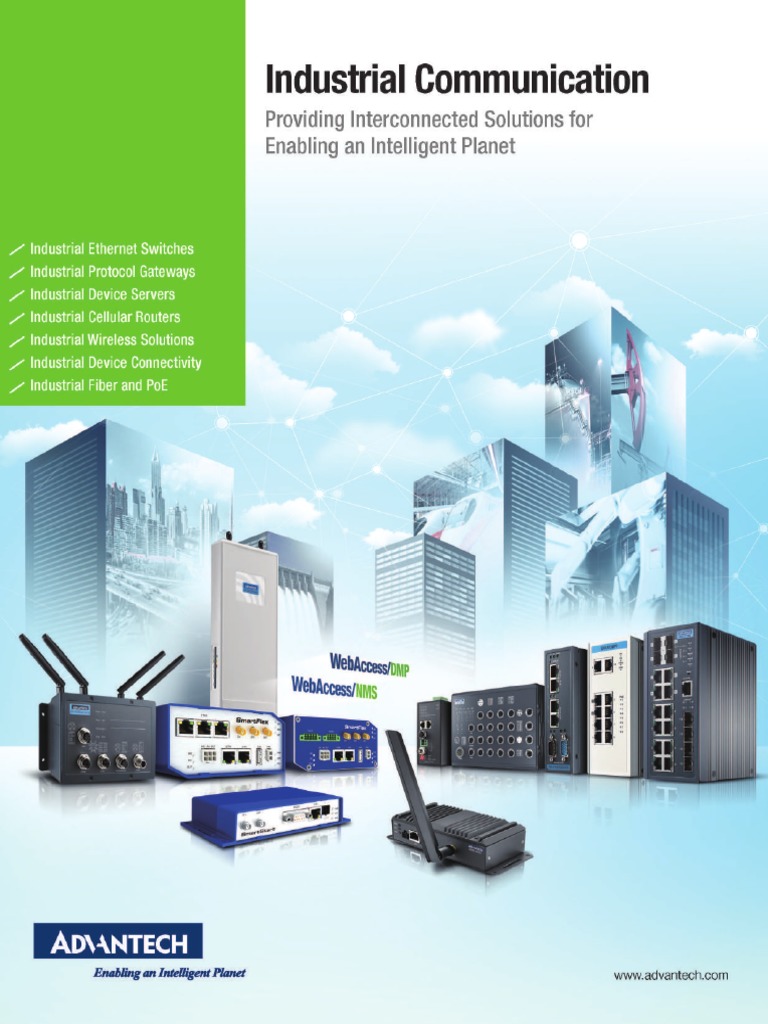 Advantech - Comm Branch | PDF | Internet Of Things | Computer Network