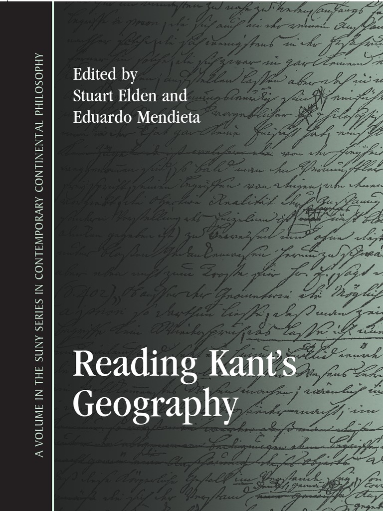 Kant's Geography | PDF | Immanuel Kant | Geography
