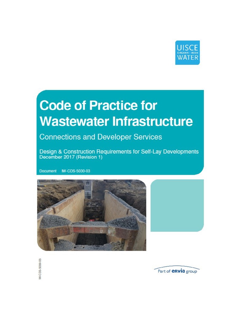 Wastewater Code of Practice | PDF | Combined Sewer | Wastewater
