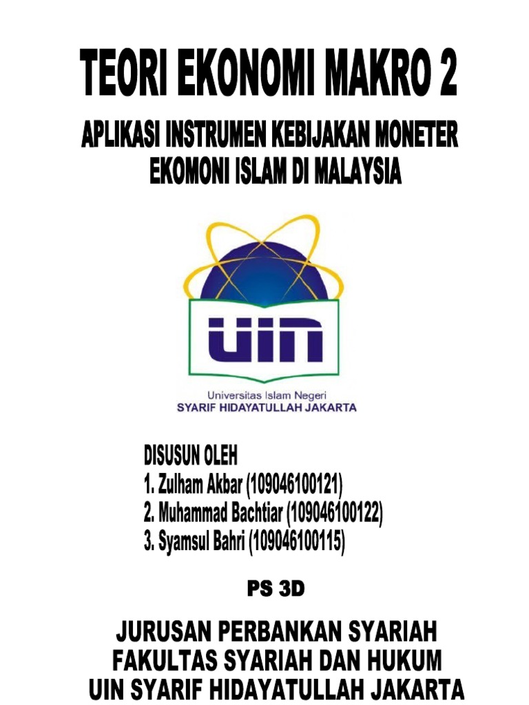 Instrumen Moneter Malaysia | PDF