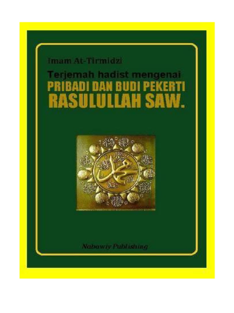 Pribadi Dan Budi Pekerti Rasulullah Saw. | PDF