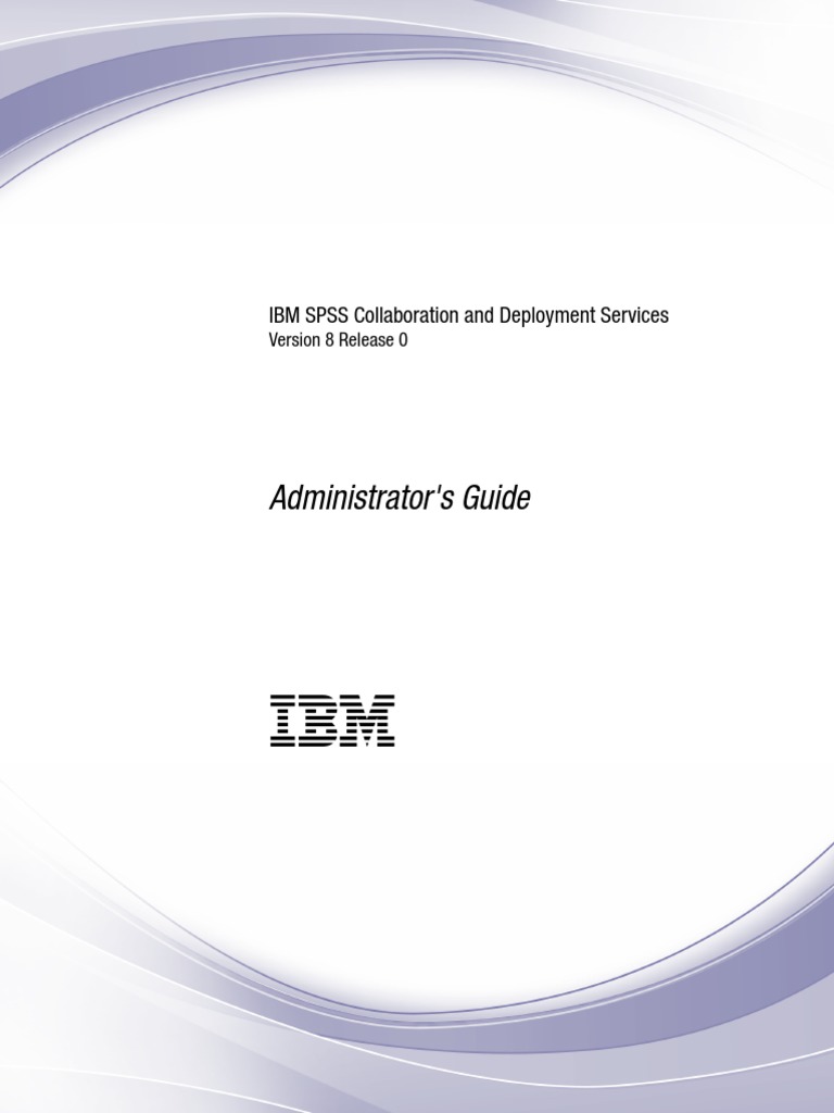 Administrators Guide PDF | PDF | Spss | Login