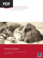 Dog and Cat Faecal Scoring Guide | PDF | Feces