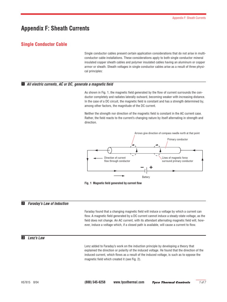 Sheath Current | PDF | Electromagnetic Induction | Electric Current