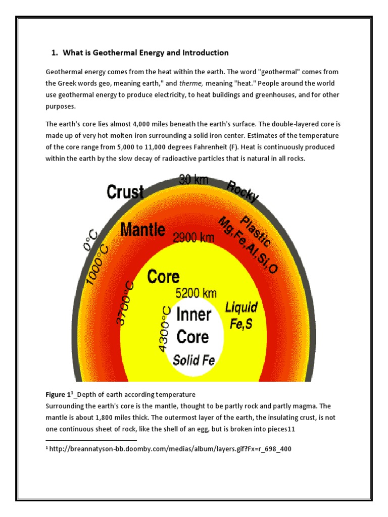 What Is Geothermal Energy and Introduction | PDF | Geothermal Energy ...