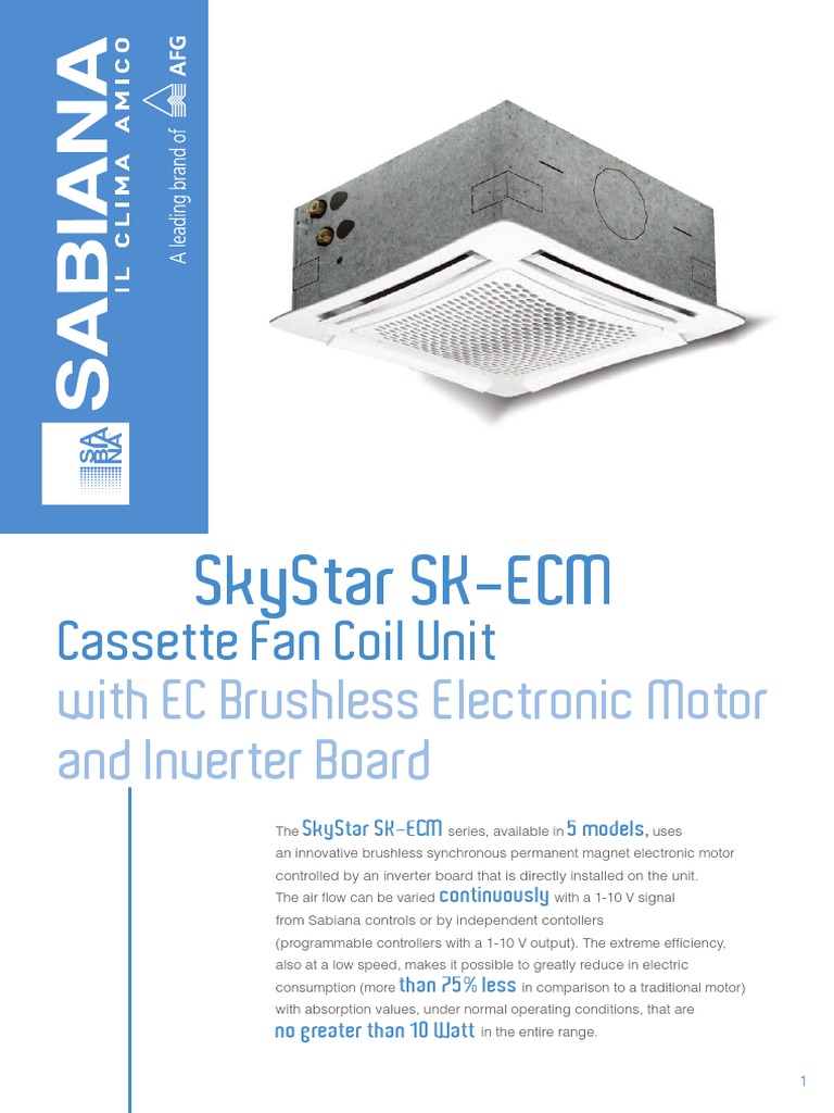 Skystar SK ECM EN | PDF | Electric Motor | Power Inverter