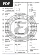 CSEC Physics Revision Guide Answers | PDF | Buoyancy | Force