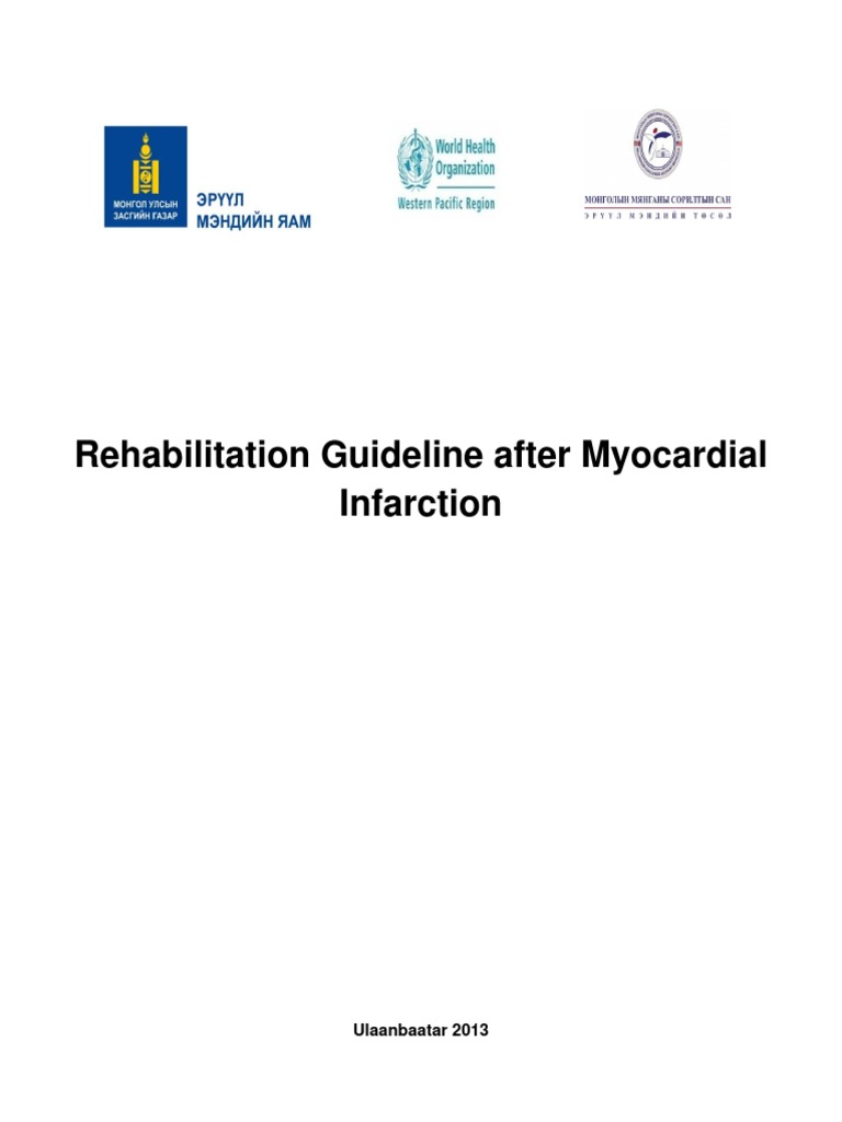 MNG - D1 - 4. Rehabilitation Guideline of Myocardial Infarction PDF ...