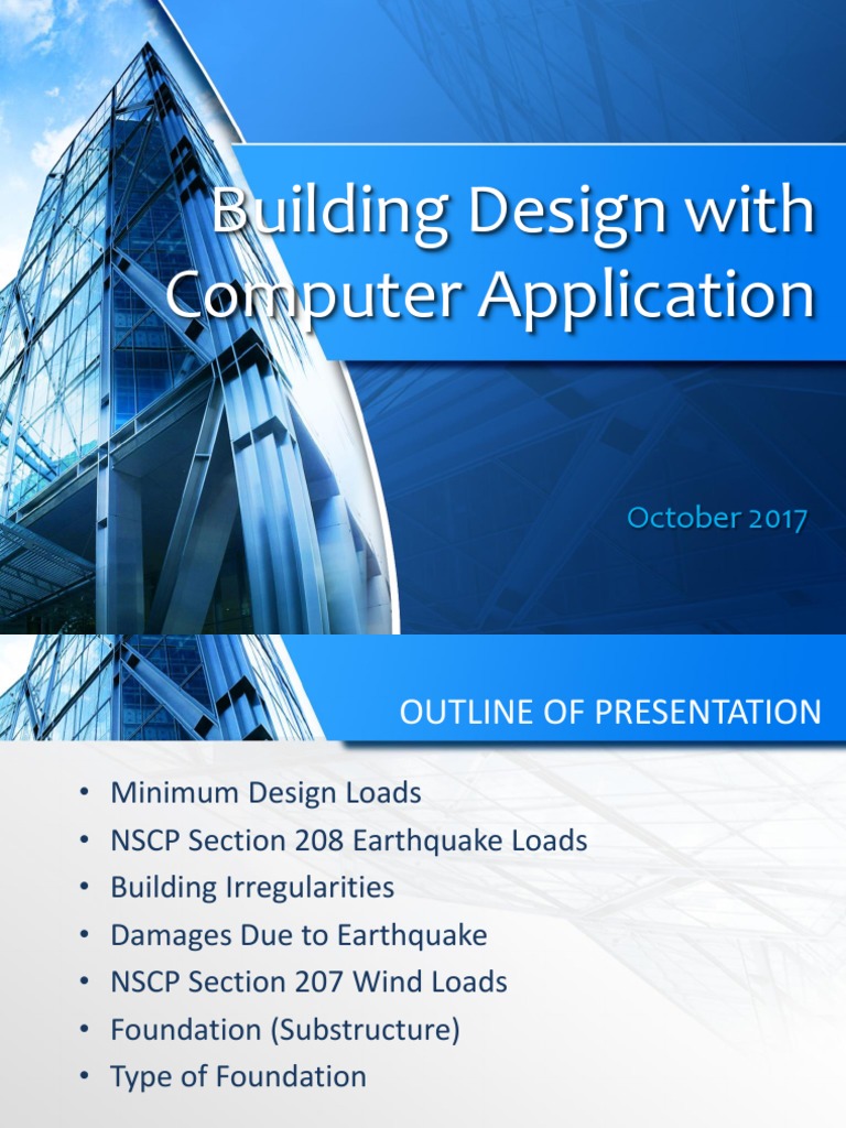 NSCP 2015: Building Design Guidelines | PDF | Foundation (Engineering ...