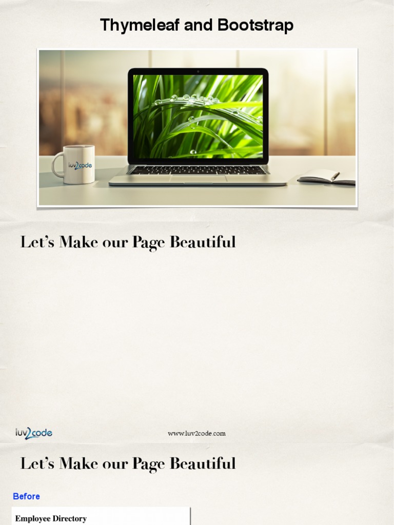 06 Thymeleaf Bootstrap Css | PDF | Bootstrap (Front End Framework ...