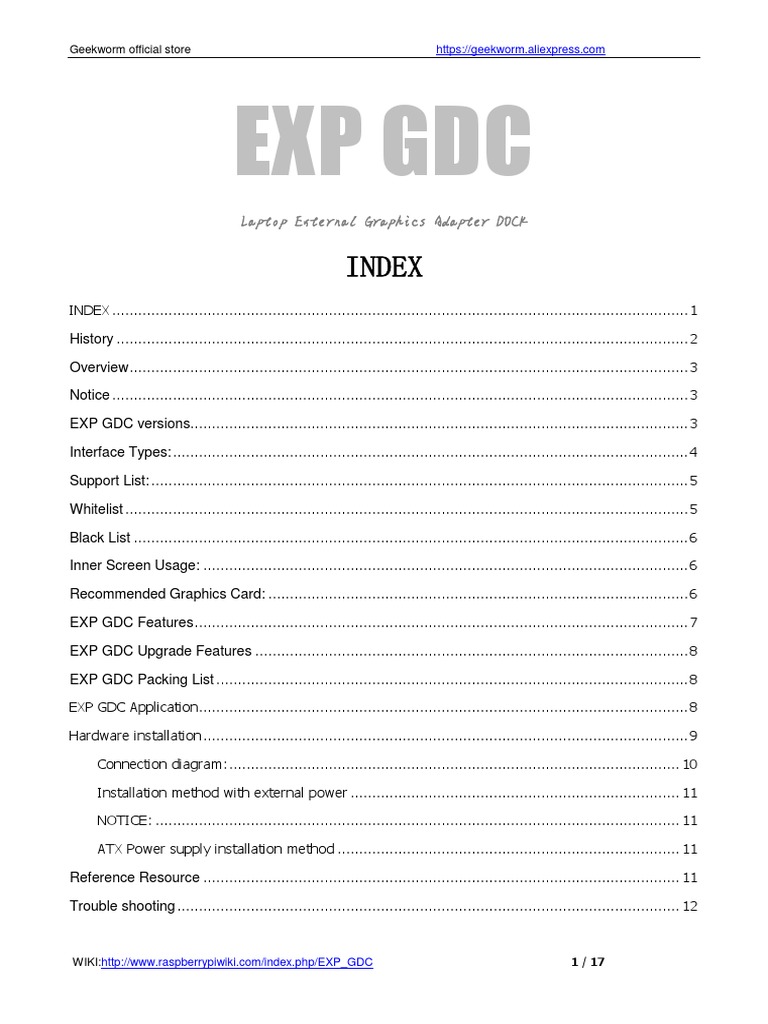 EXP GDC User Manual EN 20170321 | PDF | Laptop | Bios