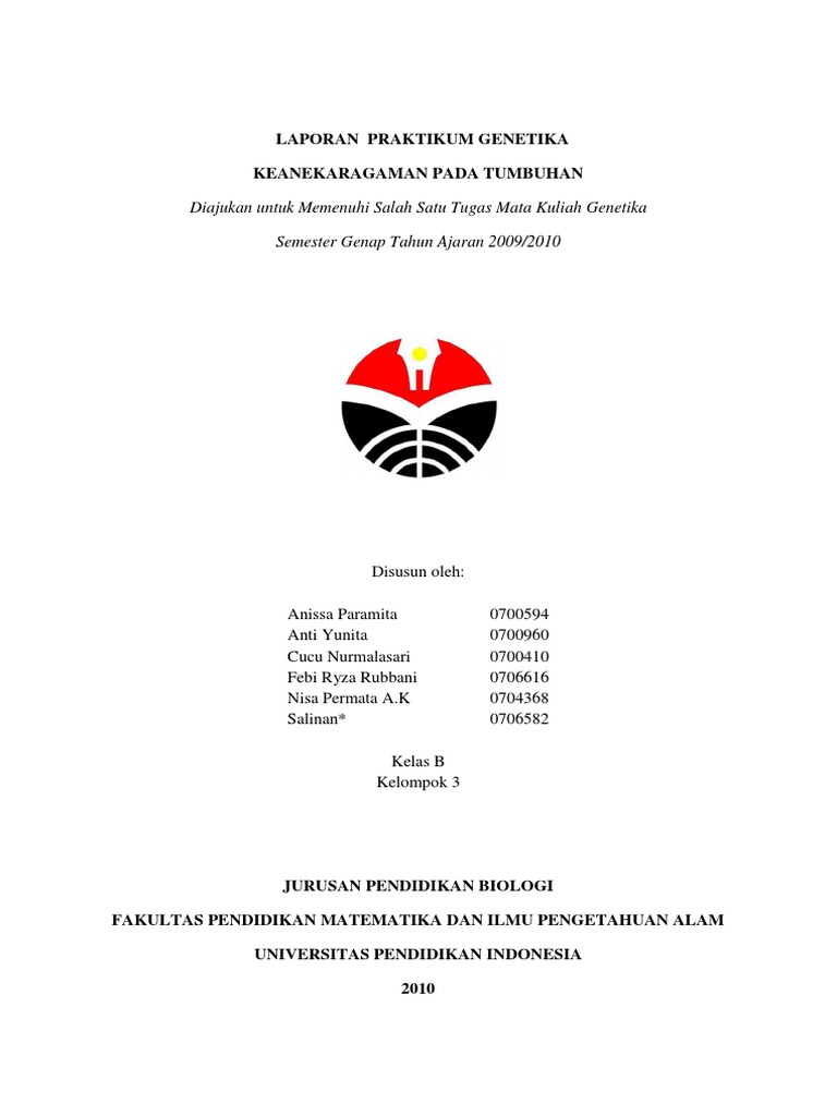 CONTOH Dendrogram Keanekaragaman-Tumbuhan (Revisi) | PDF | Sains ...