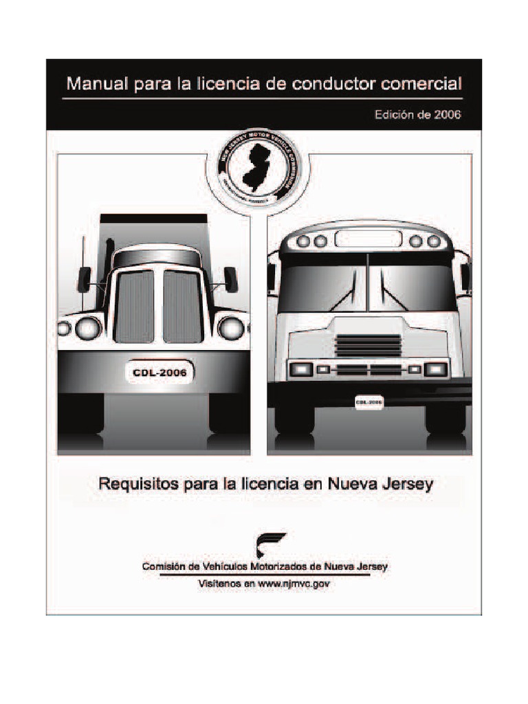 CDL_Manual_06v_ES conductores | Autobús | Prueba (evaluación)