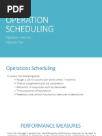 Chapter 7 - Scheduling | PDF | Scheduling (Production Processes ...