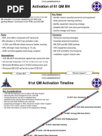 Sample Convoy Operation Order (Body) | PDF | Land Mine | Reconnaissance