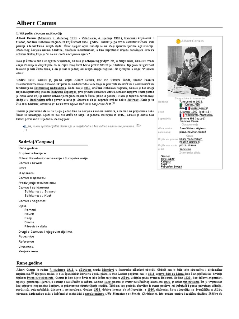 Albert Camus PDF | PDF