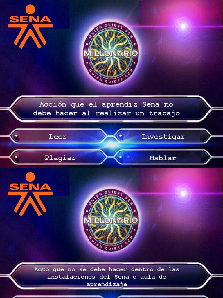 Reglamento Juego Sena | PDF | Aprendizaje | Modificación de comportamiento