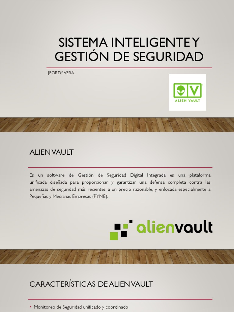 Gestión de Seguridad con AlienVault | PDF