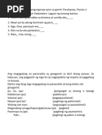 Pambansang Isda | PDF