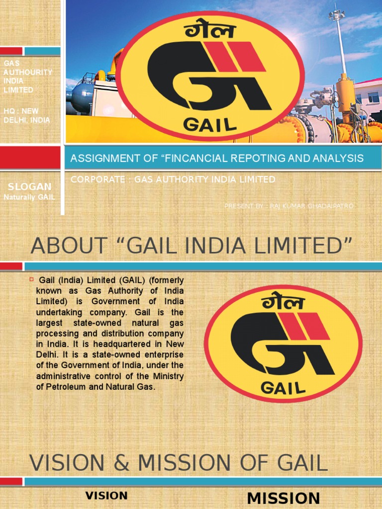 GAIL India: Financial Reporting Overview | PDF | Fuel Production ...