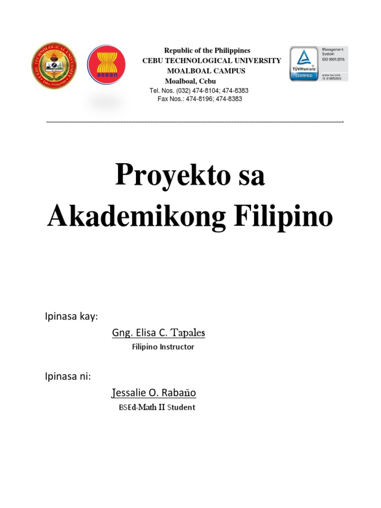 HEADER Filipino | PDF