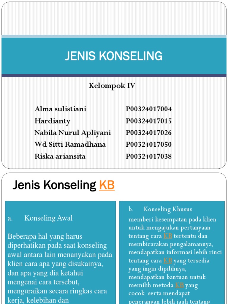 Jenis KB | PDF