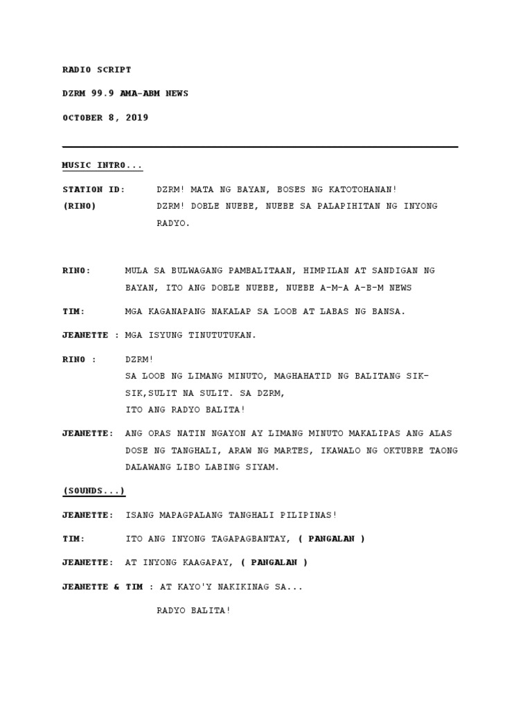 Mil Broadcasting | PDF