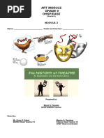 Theatre History Unit With Handouts | PDF | Theatre | Mask