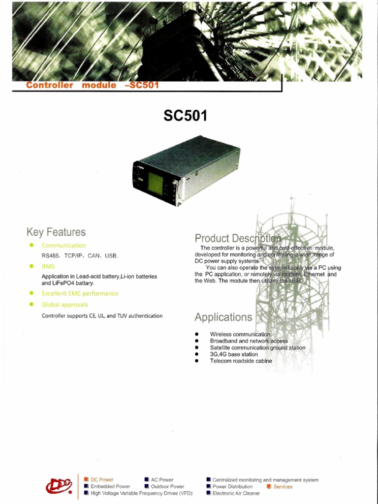 SC501 Description | PDF